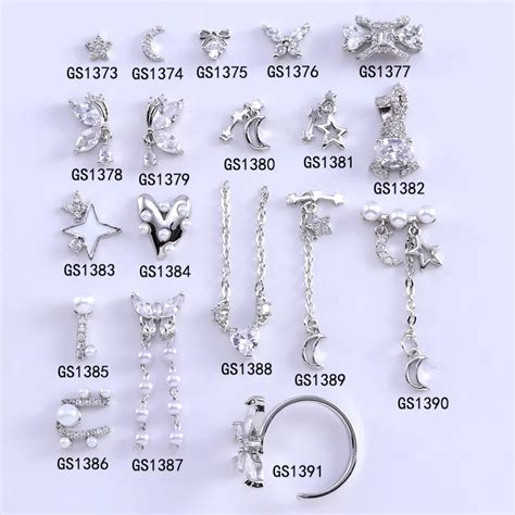 Diamantes De Imitaci N Para Decoraci N De U As Diamantes De Imitaci N Circonita Estrella