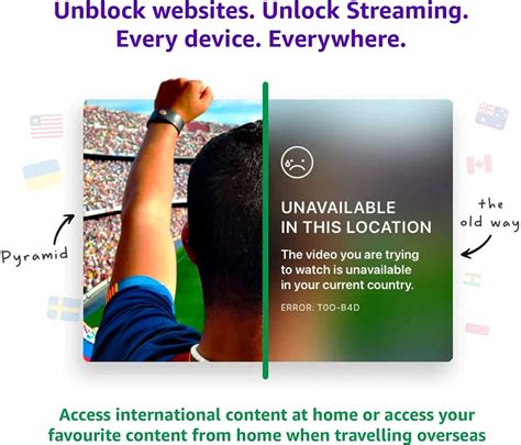 Pyramid WiFi VPN Router For All Devices Portable With HD Streaming