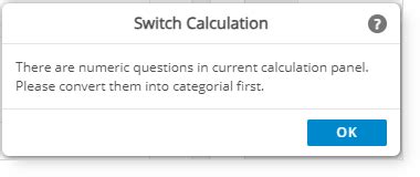 Numeric Questions Versus Place Of Calculations