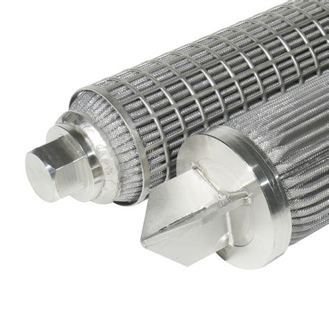 oil folding filter element stainless steel meshes tube single layer
