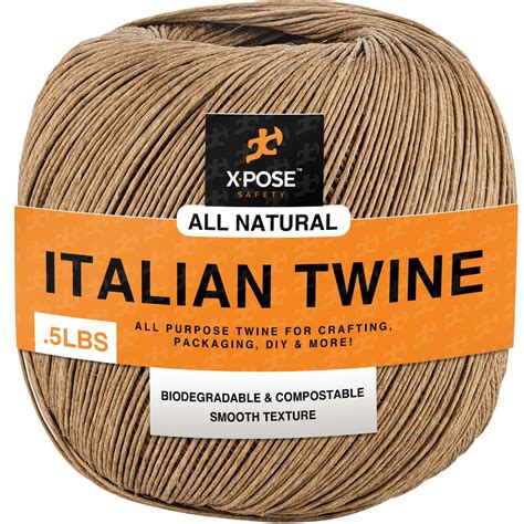 Ruby Italian Spring Twine Natural Wax Coated Cord For Upholstery