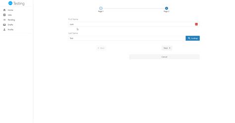 Transferring Data Between Form Pages Cli