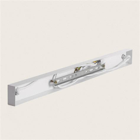 Ledkia Suspension Métal et Bois Karlek Blanc