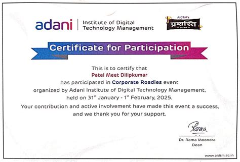 Techevent Techfest Prashakti2025 Meet Patel