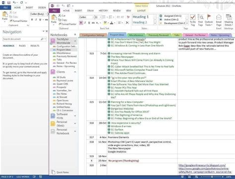 20 Onenote Daily Planner Template
