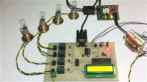 Gsm Based Home Automation Youtube