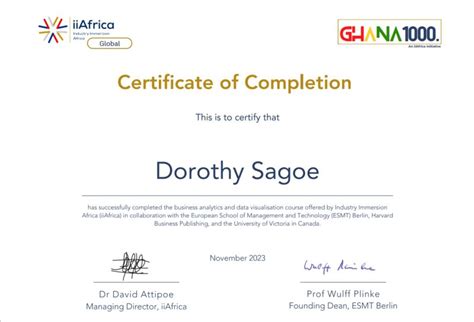 dorothy sagoe on linkedin dataanalytics datavisualization iiafrica
