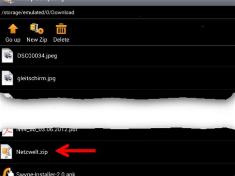 Android Zip Dateien Auf Dem Smartphone Packen Und Entpacken Netzwelt