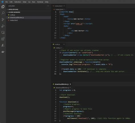 Javascript Web Workers Tutorial The Eecs Blog