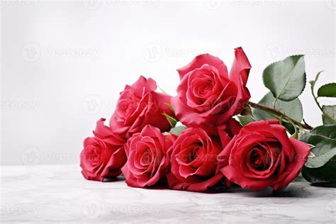 AI Generated Red Roses Background Stock Photo At Vecteezy