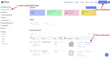 How To Assign Individual QR Code Design To Existing Bulk QRCodeChimp