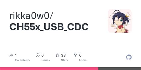 github rikka0w0 ch55x usb cdc