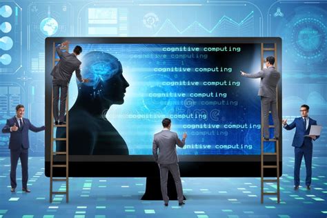 The Cognitive Computing And Machine Learning Concept Stock Image