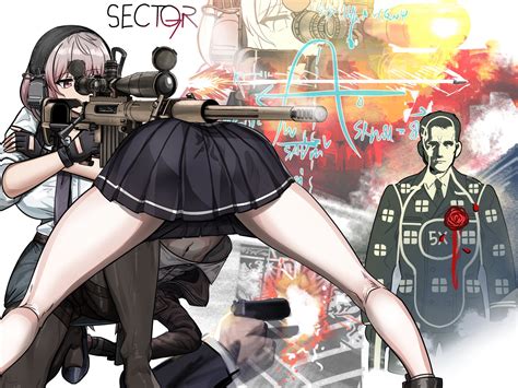 Slavsegger Gentiane Girls Frontline M200 Girls Frontline Girls Frontline Black