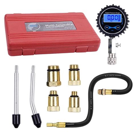 Compression Tester Automotive Digital Cylinder Compression Gauge 0