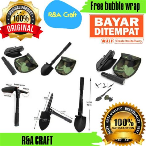 Jual Sekop Cangkul Pacul Mini Bisa Tanaman Lipat Gergaji Mini Portable
