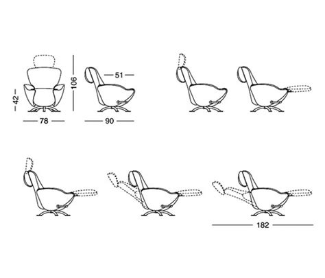K10 Dodo Recliners From Cassina Architonic