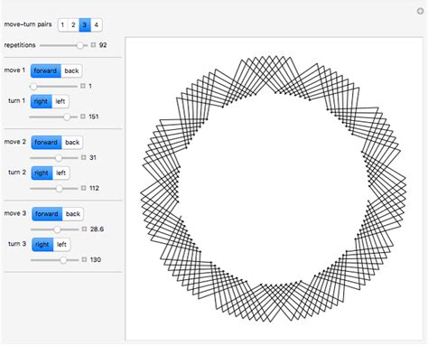 simple programs in turtle geometry wolfram demonstrations project
