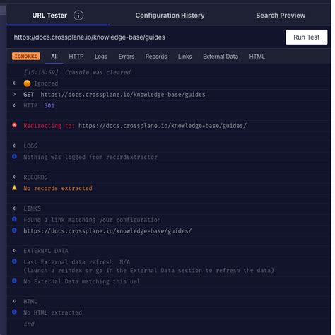 confirm algolia crawler is working properly · issue 315 · crossplane