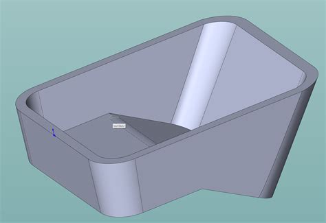 Modeling A Partial Fillet That Tapers To Zero For Tool Access Reasons Rsolidworks
