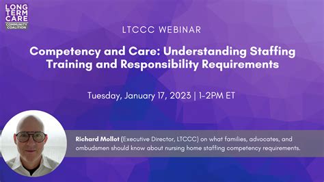 Webinar Understanding Competency And Training Requirements For Nursing