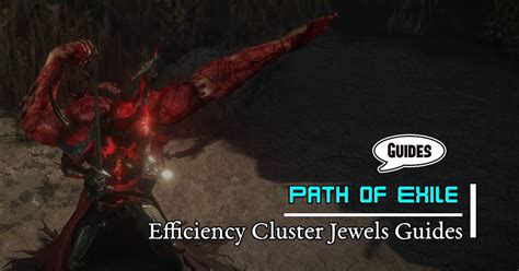Path Of Exile Crafting Mana Reservation Efficiency Cluster Jewels Guides
