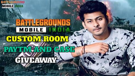 Bgmi Live Custom Room Bgmi Custom Room Uc Paytm Giveaway Battleground