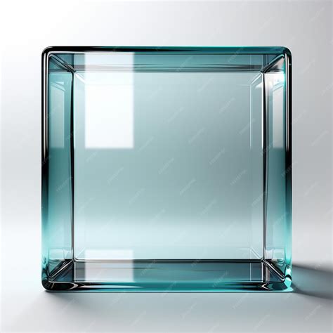 Premium Ai Image Vector Glass Frame In Realistic Style