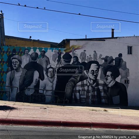 メキシコで一番治安の悪い街で撮ったグラフィティの写真・画像素材 Snapmart（スナップマート）