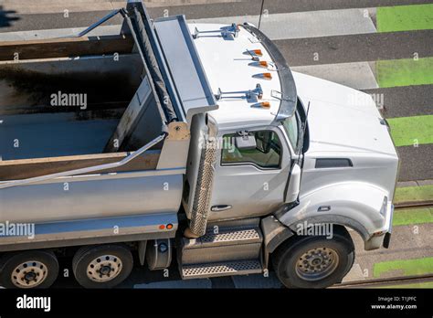 Powerful Big Rig Tip Truck With The Option Of Covering Bulk Cargo Moves