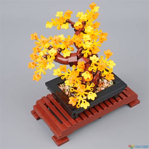 Modifying The Bonsai Tree Lego Tree Lego Flower Lego Design