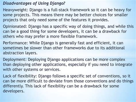 Why Django Is The Go To Framework For Pythonpdf