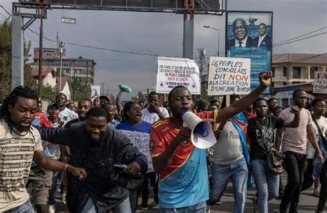 Est de la RDC une manifestation contre la force régionale violemment réprimée La Libre Afrique