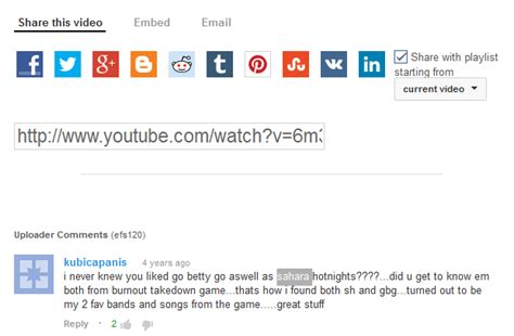 Javascript How Does Youtube Generate The Share And Comment Sections