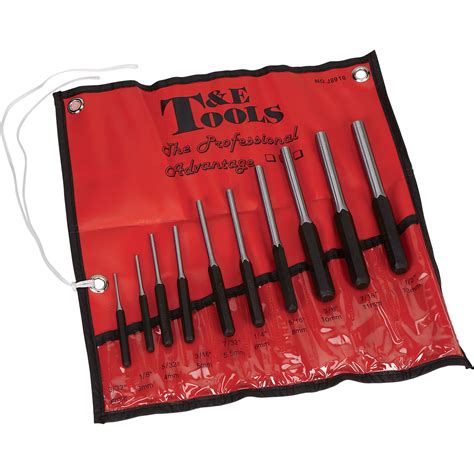 Roll Pin Punch Set — 10 Pc Model 8910 Northern Tool