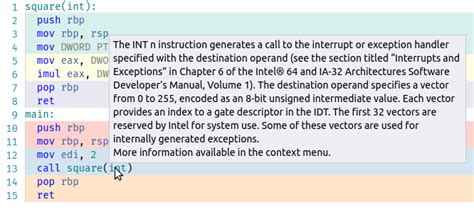 Confusion Regarding The Int Keyword · Issue 489 · Compiler Explorercompiler Explorer · Github
