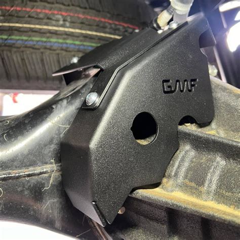 Isuzu Dmax 2021 Rear Diff Guard Black Powder Coated Dg 501 Blk Gmf4x4