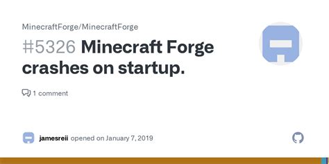 Minecraft Forge Crashes On Startup · Issue 5326 · Minecraftforge