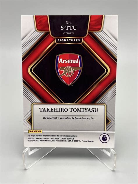 2022 23 Panini Select Takehiro Tomiyasu 冨安健洋 直筆サインカード Arsenal中古のヤフオク落札情報