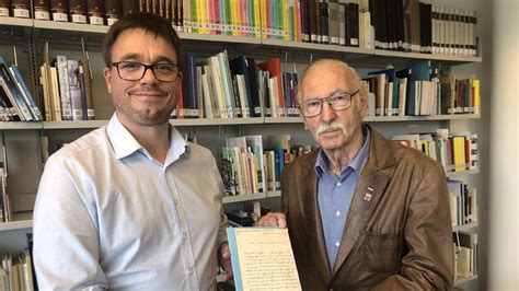Stadtarchiv Kauft Brief Von Hugo Von Ritgen