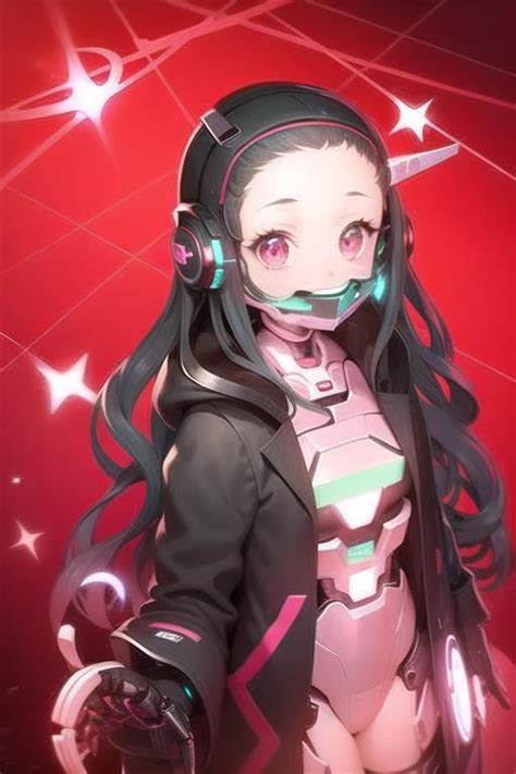 Cyber Nezuko By Warleydear On Deviantart
