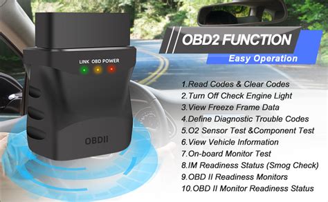 Obd2 Bluetooth 40 Adapter Diagnosegerät Auto Code Leser Für Iphone Ios Android Windows Ipad