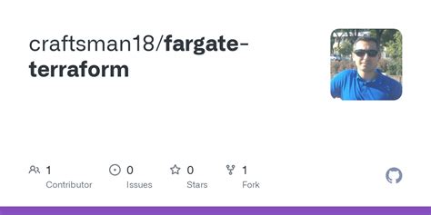 Github Craftsman18fargate Terraform