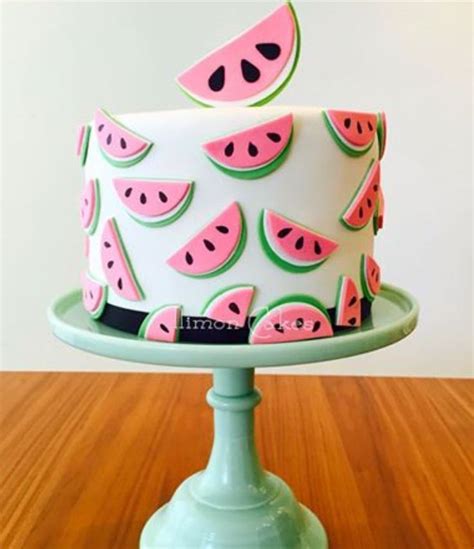 Elegant Watermelon Cake Ideas For A Stylish Event In 2024 Fruit Cake