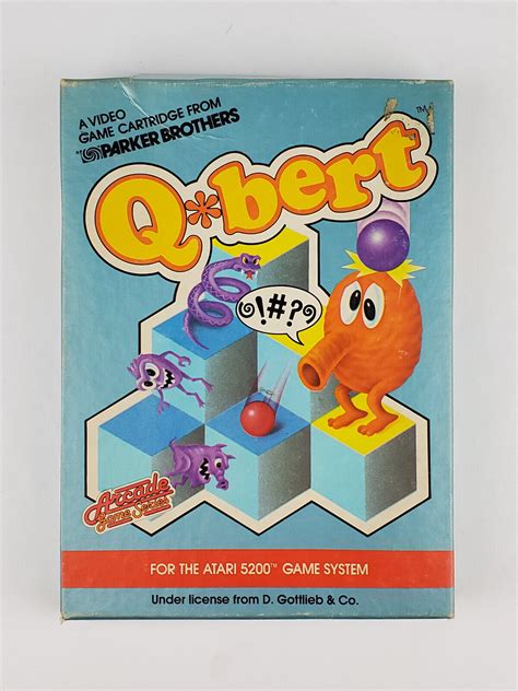 Qbert Value Gocollect Atari 5200 Qbert