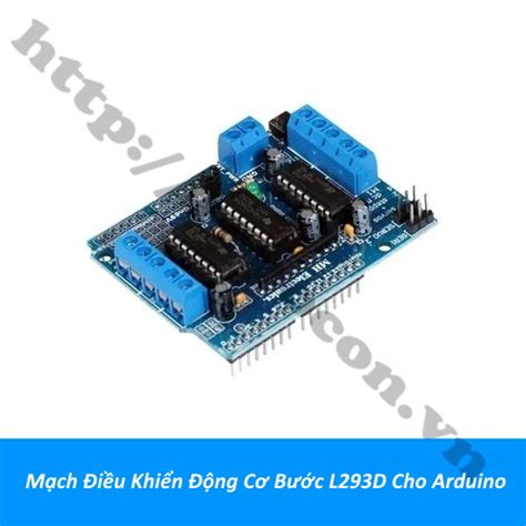 Mạch Điều Khiển Động Cơ Bước L293d Cho Arduino Trung Tâm Bảo Hành
