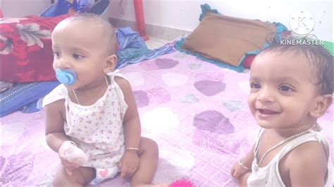 Sandilya Tiwins Playing Youtube