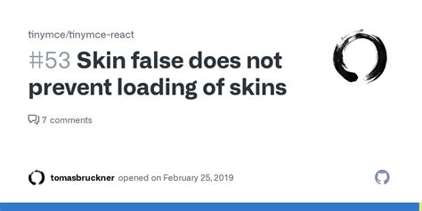Skin False Does Not Prevent Loading Of Skins · Issue 53 · Tinymce