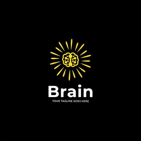 Premium Vector Brain Connection Logo Design Template