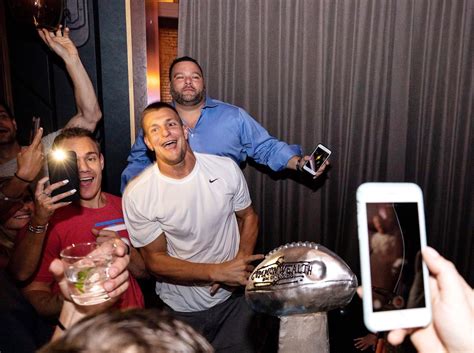 Rob Gronkowski Birthday Party Retired New England Patriots Tight End